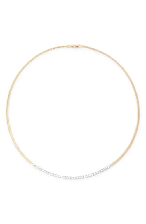 Marco Bicego Masai Diamond And 18k Gold Necklace - 18k Yellow Gold