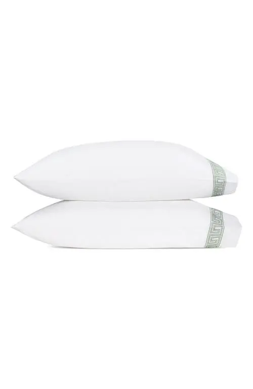 MATOUK Ophelia Set Of 2 Pillowcases - Clover