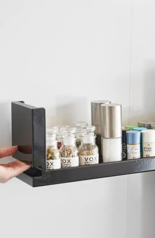 YAMAZAKI Concealable Two-tier Spice Rack