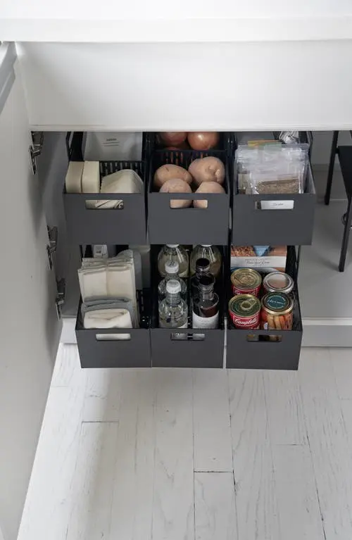 YAMAZAKI Two-tier Cabinet Storage Basket