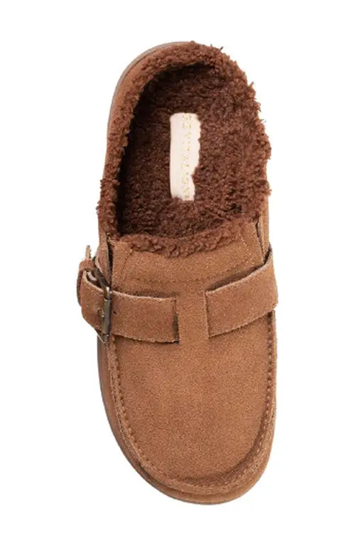 REVITALIGN Siesta Faux Fur Lined Clog - Bison