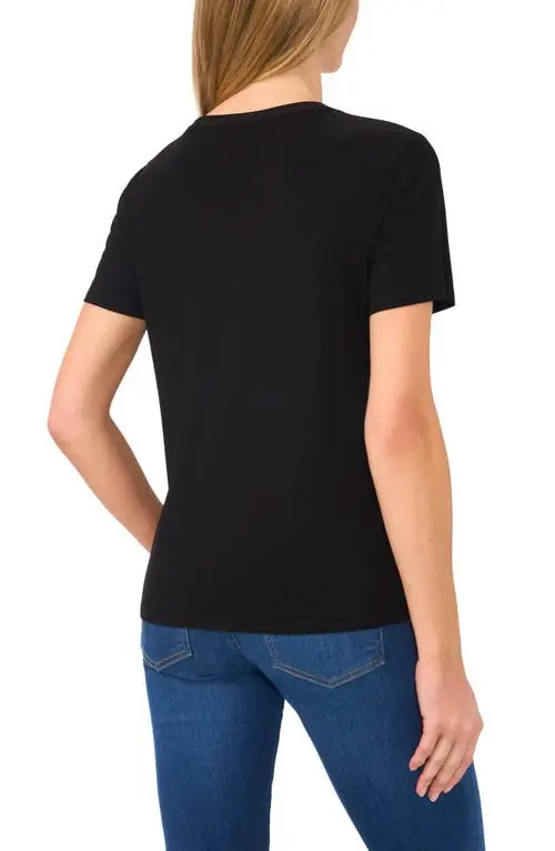 CECE DUPRAZ Embellished Bow T-shirt
