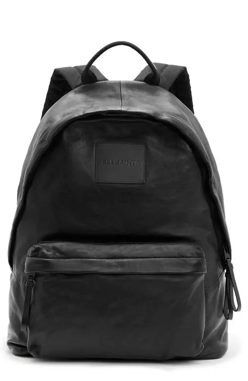 ALLSAINTS Carabiner Leather Backpack
