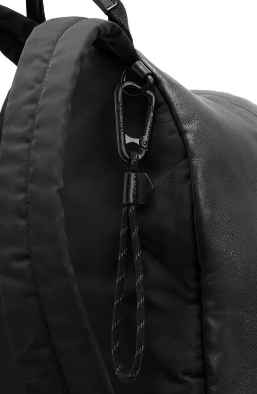 ALLSAINTS Carabiner Leather Backpack