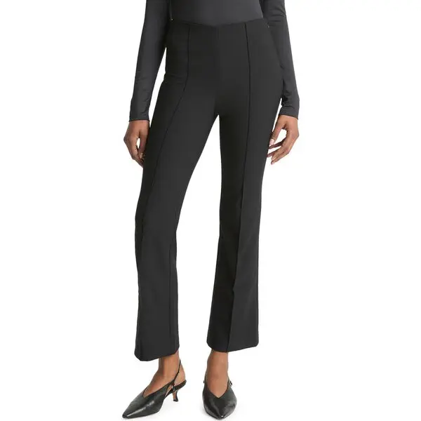 Vince - Vince Pintuck Pleat Crop Flare Pants