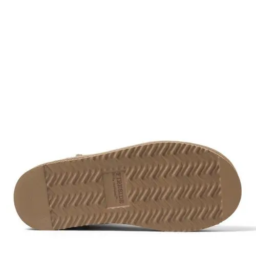 DEARFOAMS Fireside Kingston Genuine Shearling Platform Bootie - Sand