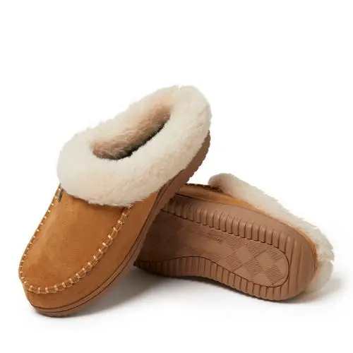 DEARFOAMS Atley Energy Return Clog Slipper - Whiskey