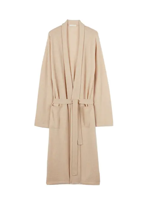 GOBI MONGOLIAN CASHMERE Cashmere Robe - Beige