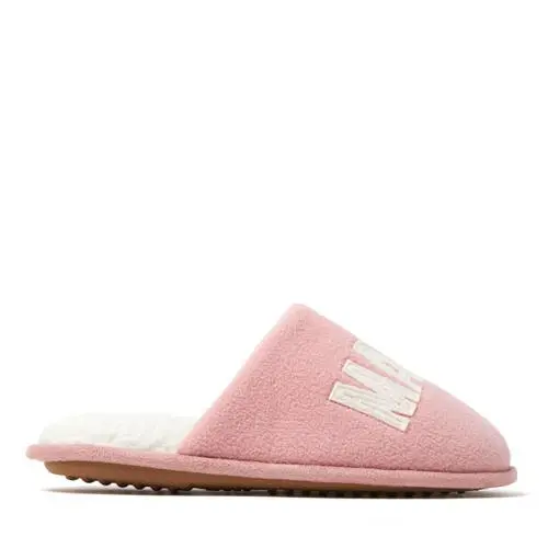 DEARFOAMS Carley Mama Bear Scuff Slipper - Blush