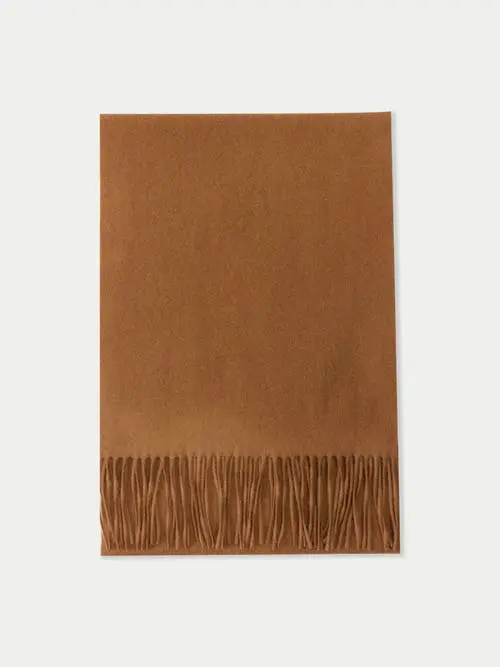 Gobi Cashmere Cashmere Fringed Scarf - Otter