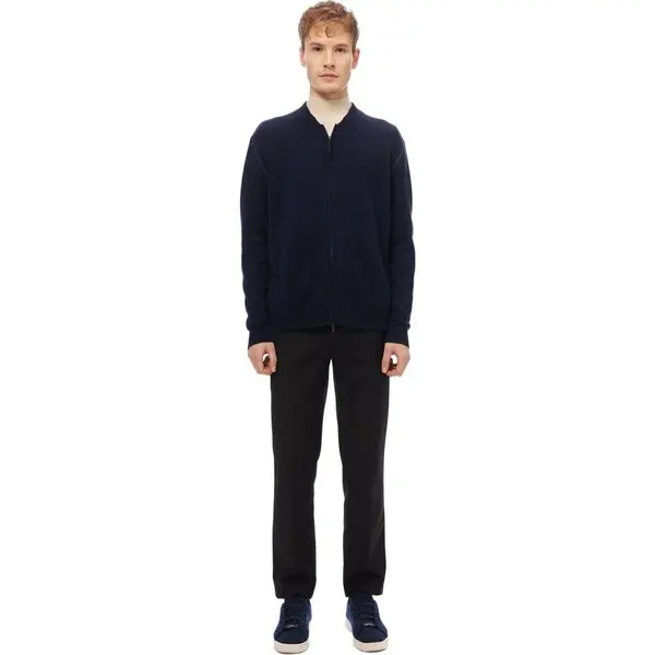 Gobi Cashmere Jacket With Zip Closure