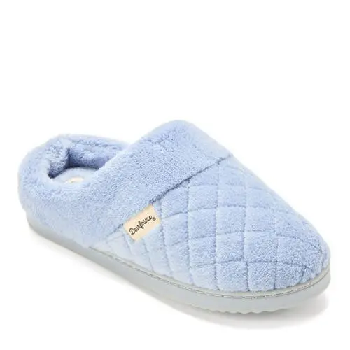DEARFOAMS Libby Quilted Terry Clog Slipper - Eventide