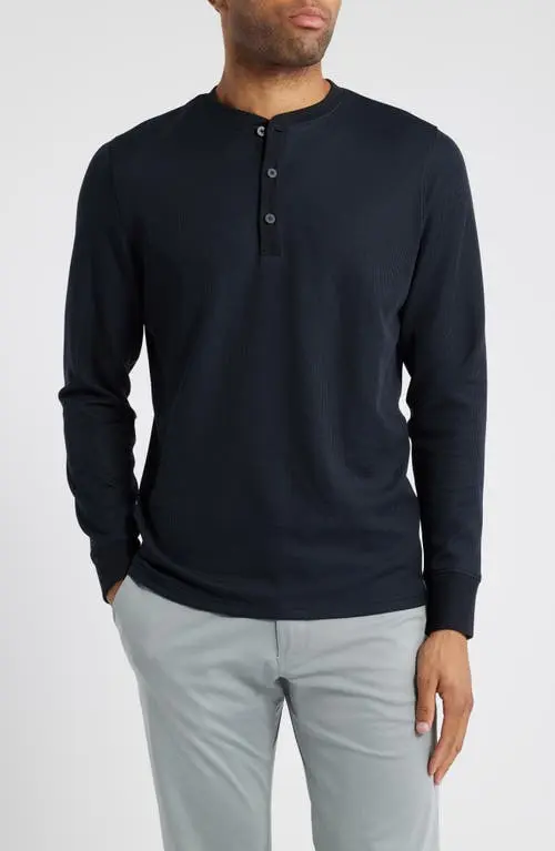 Mizzen+main Henderson Long Sleeve Performance Henley