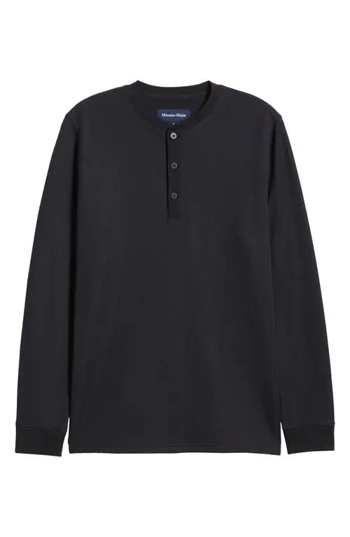 Mizzen+main Henderson Long Sleeve Performance Henley