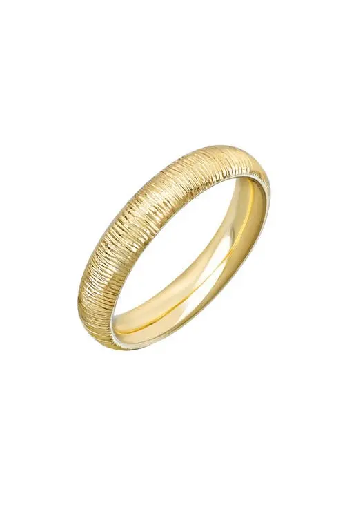 Bony Levy 14k Gold Textured Band Ring - 14k Yellow Gold