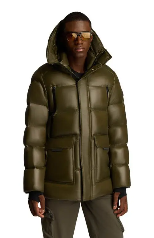 ALPENHAUS Oakmount Straight Fit Quilted Puff Parka