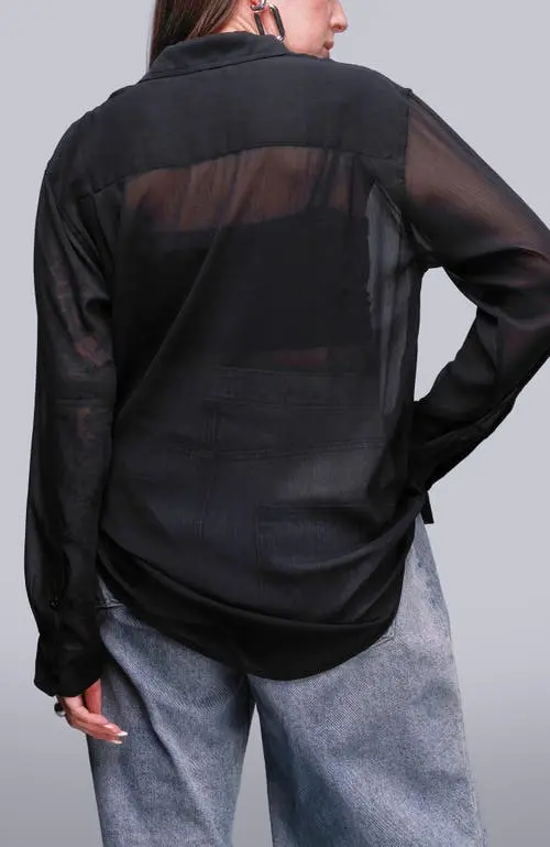 WILDFANG Empower Long Sleeve Button-up