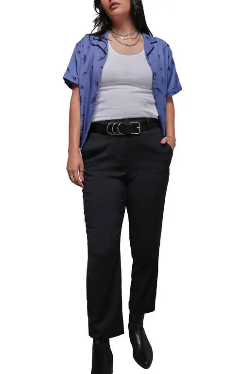 WILDFANG The Empower Slim Crop Pant - Black