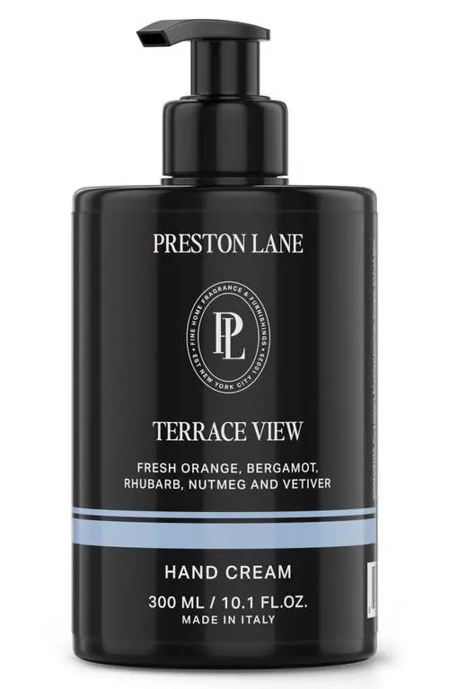 PRESTON LANE Hand Cream - Terrace View