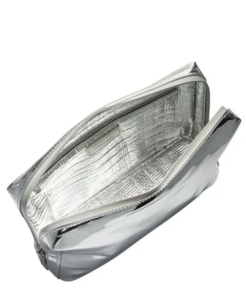 WELLINSULATED Performance Beauty Bag Large - Silver