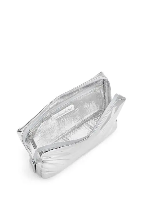 WELLINSULATED Performance Beauty Bag Large - Silver