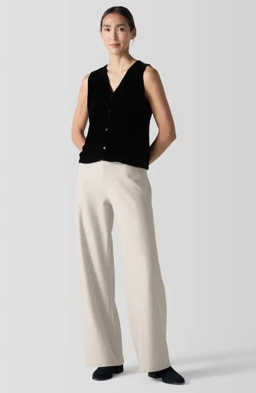 Eileen Fisher Velvet Tie Back Vest