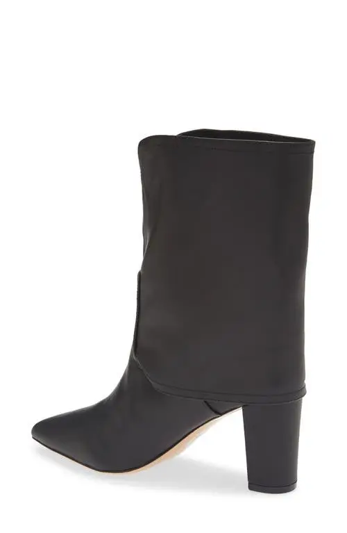 KOKO + PALENKI Leather Western Boots - Black Leather