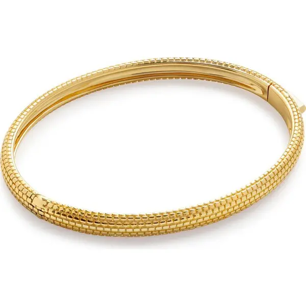 Monica Vinader Heirloom Bangle Bracelet - 18ct Gold Vermeil