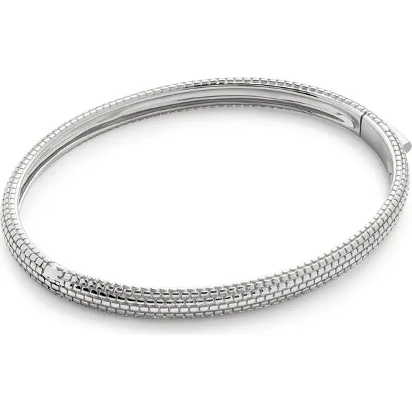 Monica Vinader Heirloom Bangle Bracelet - Sterling Silver