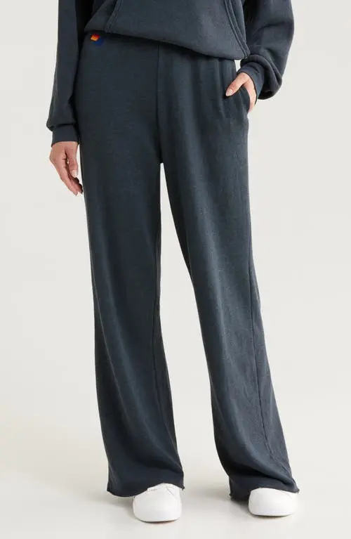 Aviator Nation Wide Leg Pocket Sweatpants