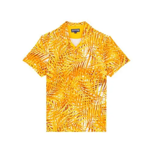 Vilebrequin Palm Leaves Printed Terry Polo