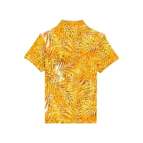 Vilebrequin Palm Leaves Printed Terry Polo