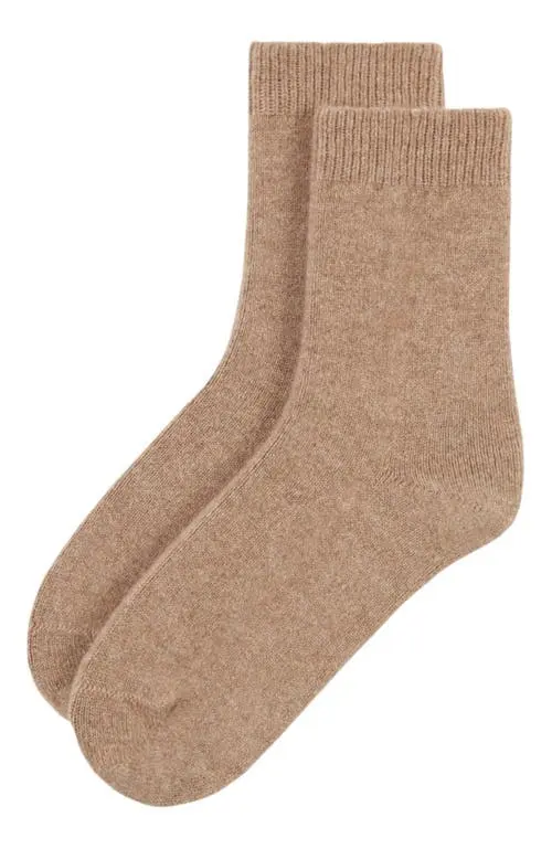Gobi Cashmere Cashmere Bed Socks - Taupe