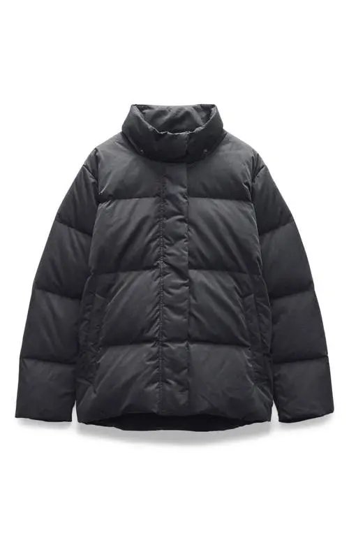 Rag Bone Lenny Down Puffer Coat In Black 30% Off Editorialist