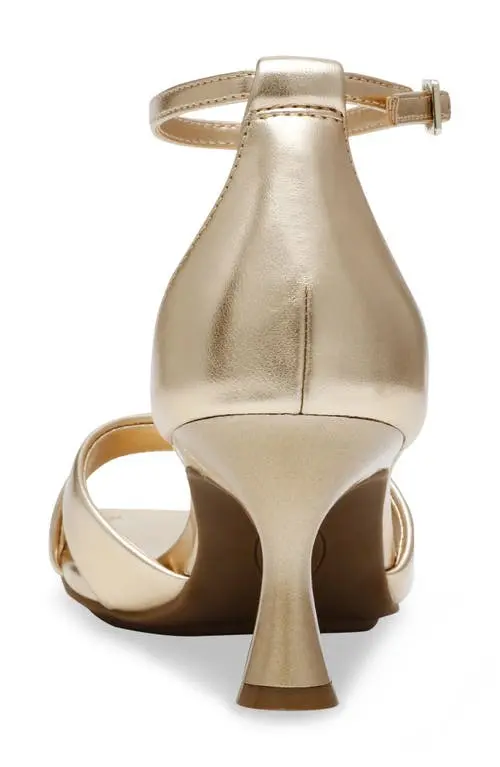 Anne Klein Joss Ankle Strap Kitten Heel Sandals