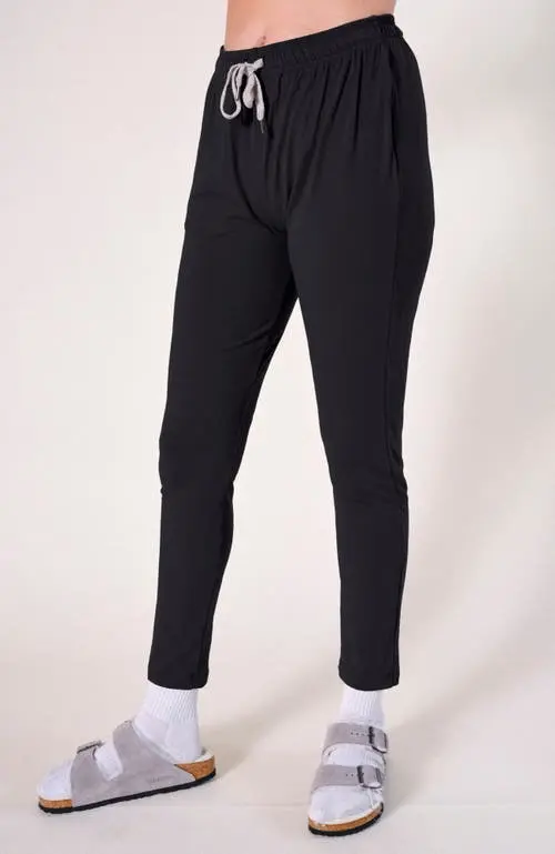POPLINEN Toni Pajama Pant - Black