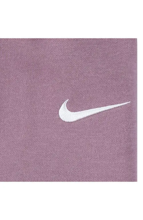 Nike Fleece Sweatshirt And Joggers Set - Plum Dust