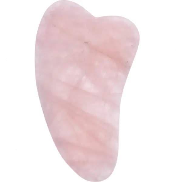 WHITE LOTUS BEAUTY Premium Rose Quartz Gua Sha - Pink