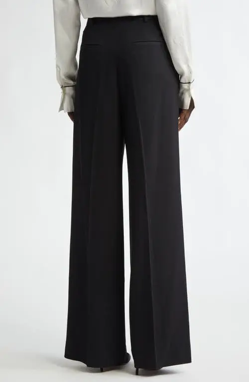 St. John Tailored Wide Leg Trousers