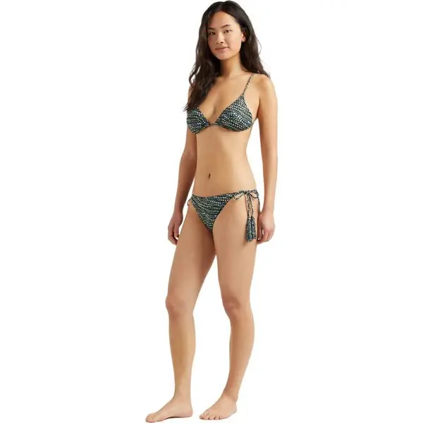Vilebrequin Pearl Jersey Rope Tresses Mini Brief Bikini Bottom - Noir