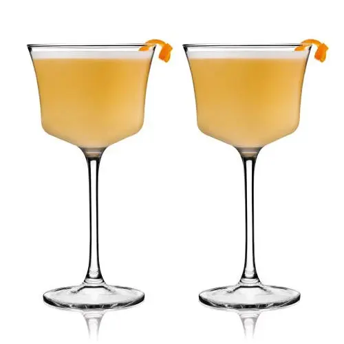 VISKI Raye Crystal Sour Glasses Set Of 2