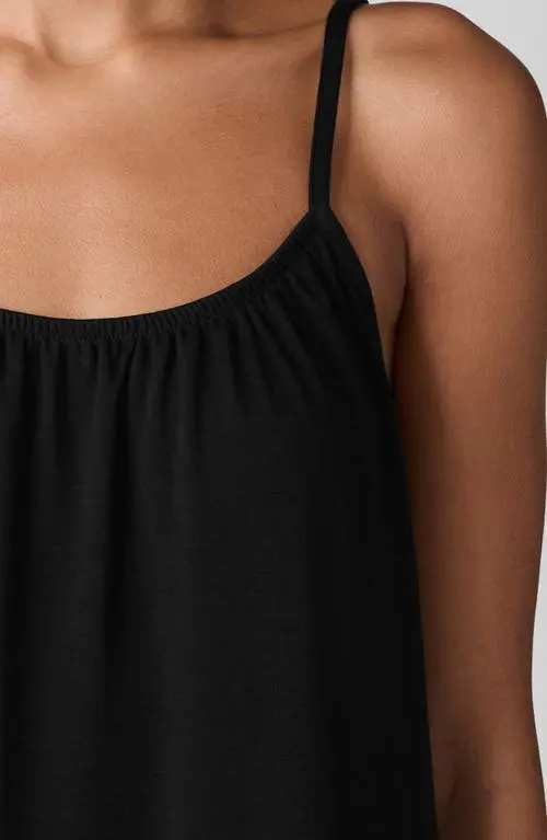 Eileen Fisher Organic Cotton Cami Midi Dress