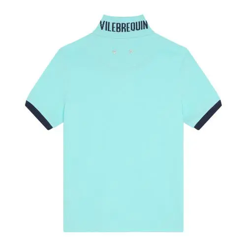 Vilebrequin Solid Cotton Polo - Oxygen