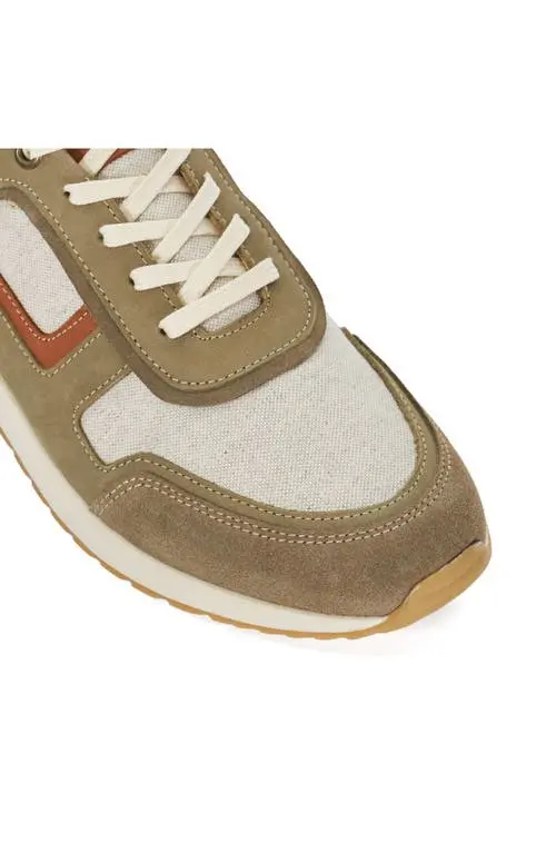Dune London Toll Sneaker - Khaki