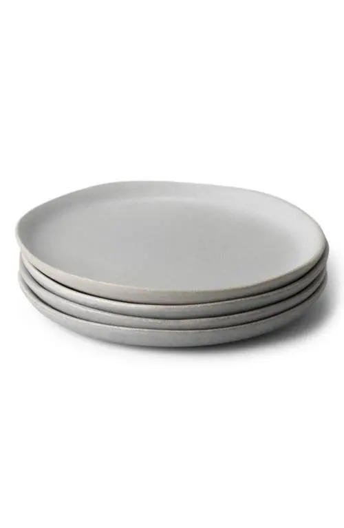 FABLE The Dessert Set Of 4 Plates - Stone Blue