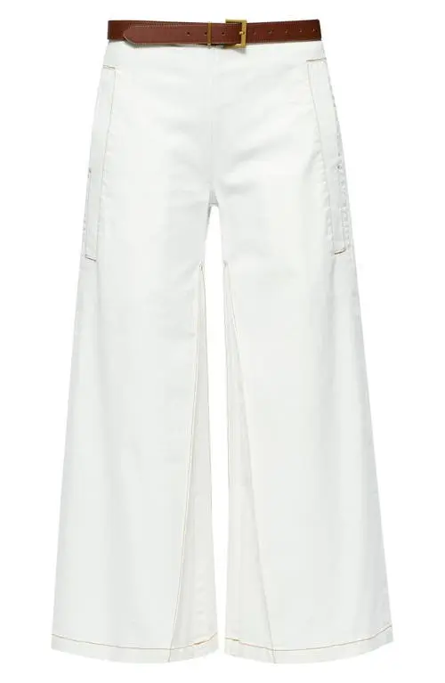 BAYEAS Timothy Low Rise Ankle Wide Leg Jeans