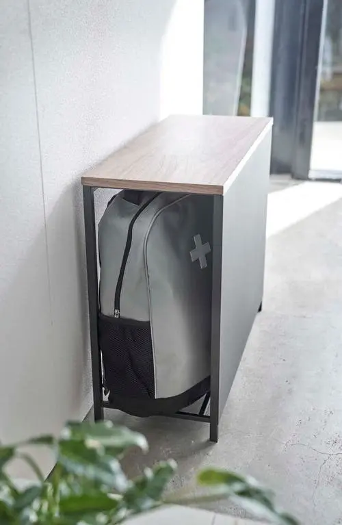 YAMAZAKI Entryway Storage Bench