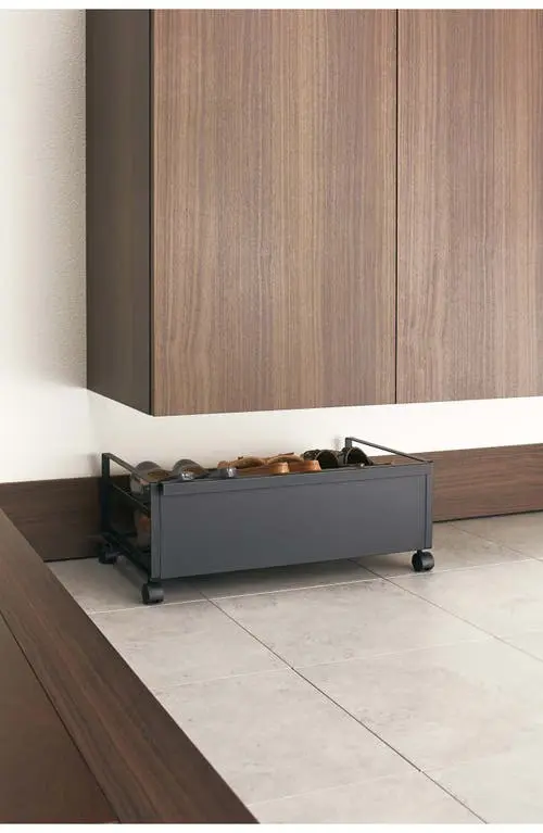 YAMAZAKI Rolling Shoe Rack