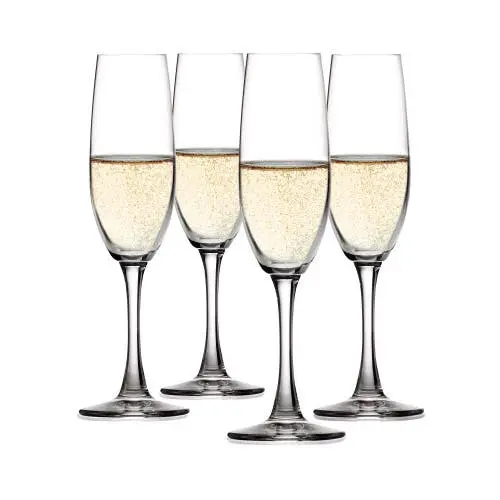 SPIEGELAU Salute Champagne Flute Glass Set Of 4 - Clear