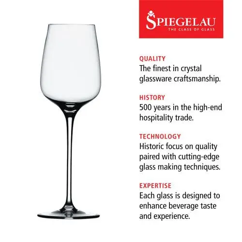 SPIEGELAU Willsberger White Wine Glass Set Of 4